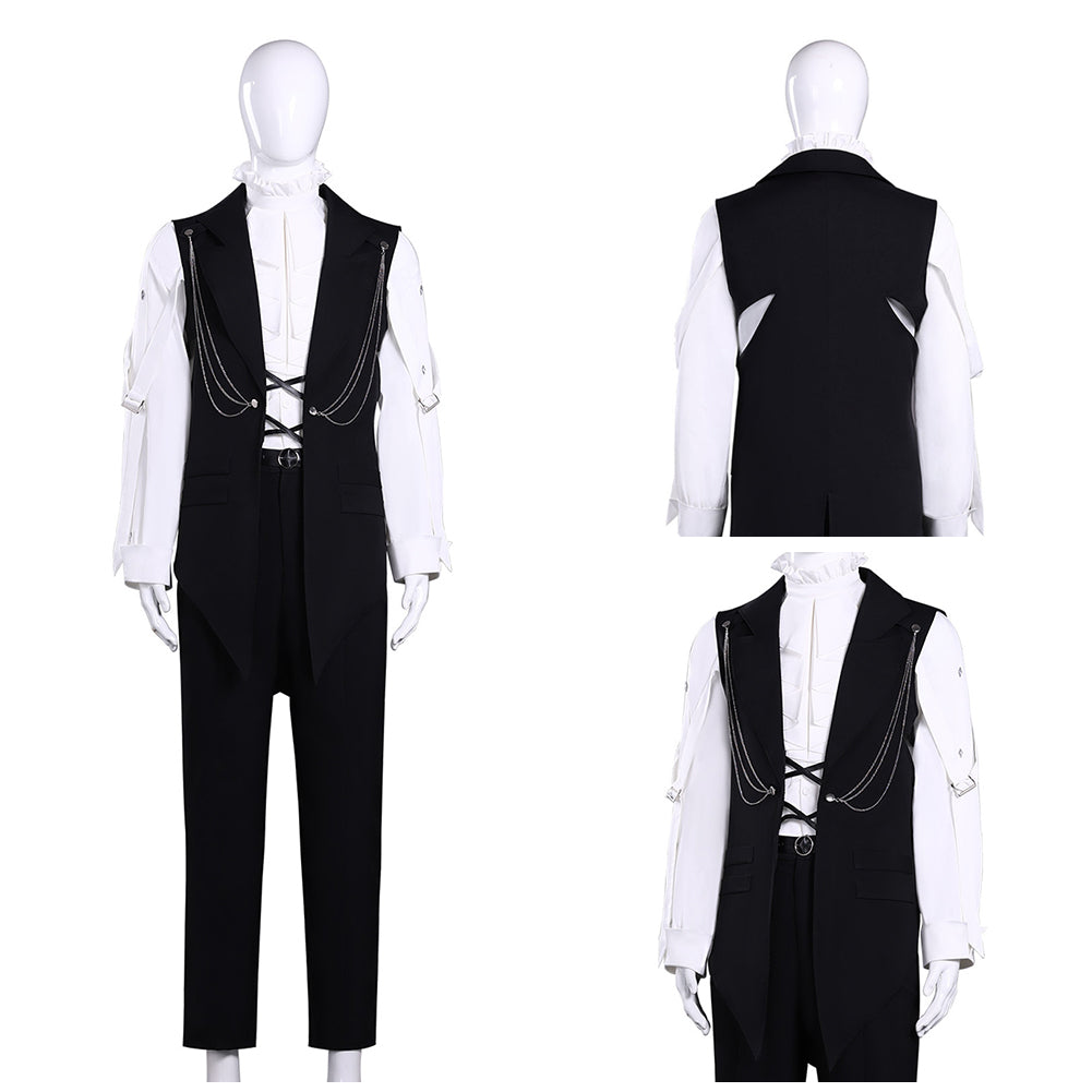 Tamon‘s B-Side(2026) Ouri Sakaguchi Tenue Noire Cosplay Costume ...