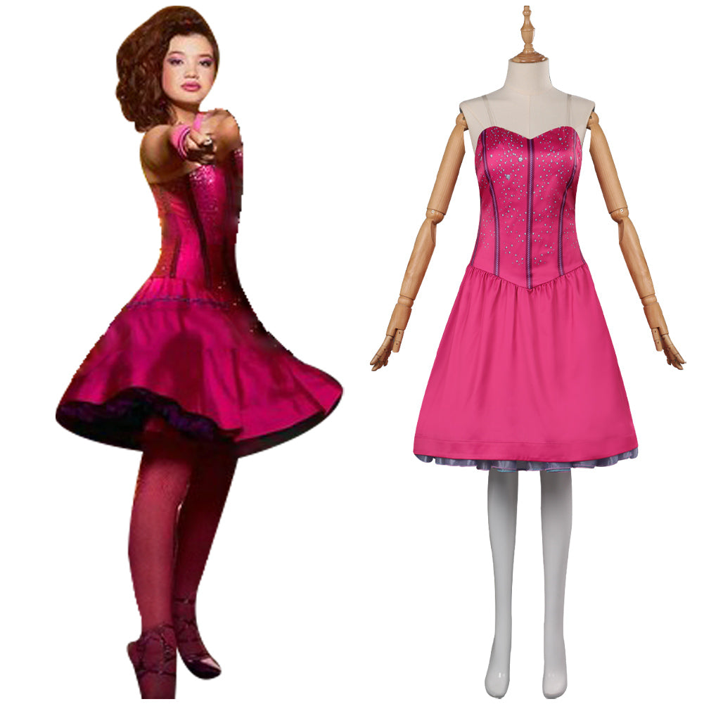 Film Prom Pact Zenobia Rose Robe Cosplay Costume – Newcossky.fr