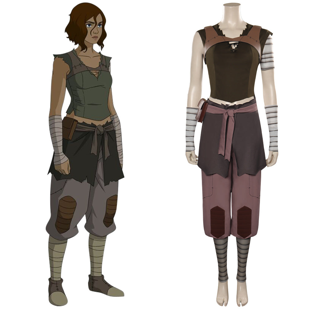 TV Ark Helena Walker Femme Uniform Cosplay Costume Carnaval – Newcossky.fr
